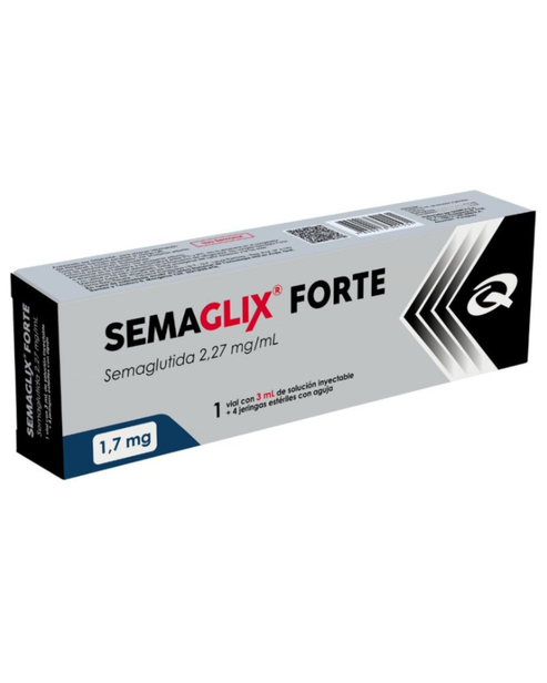 Semaglix Forte 1,7 mg. x 3 ml. + 4 jeringas – Mi tienda
